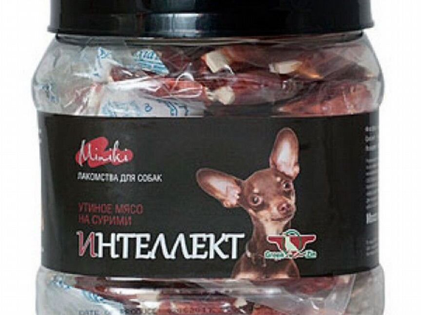 GR.qzin д/с миники интеллект сушеное утиное мясо н
