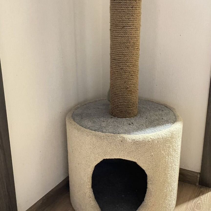 Когтеточка домик для кошки