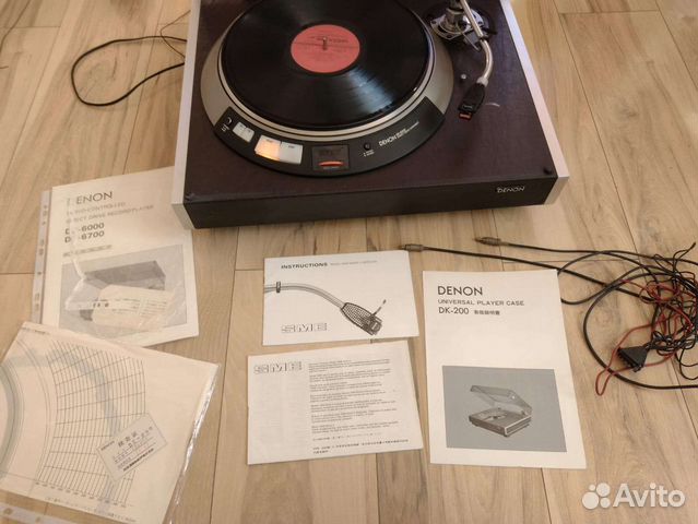 Проигрыватель винила Denon DP6000, DK200 Sme 3009 купить в Троицке ...
