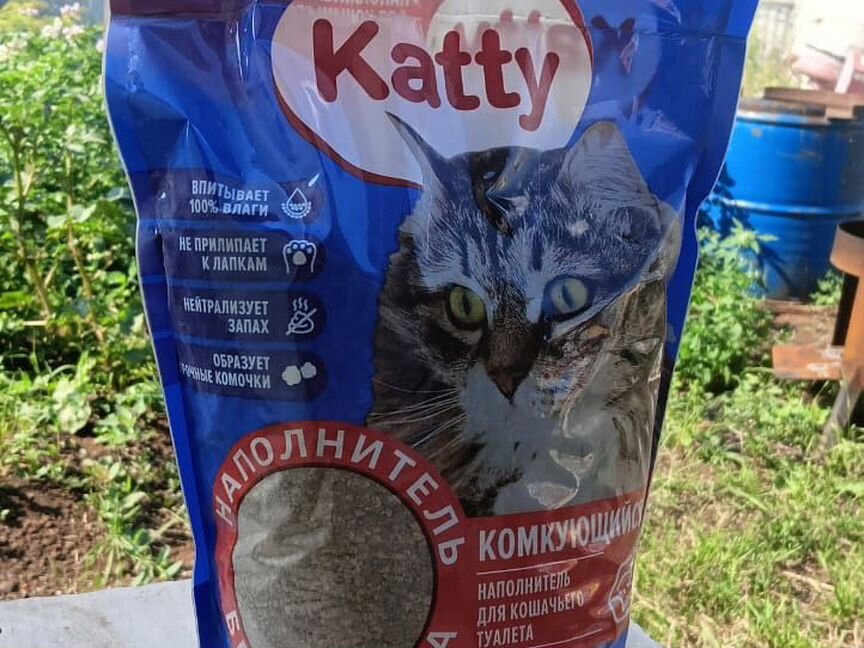 Кошачий наполнитель комкующийся