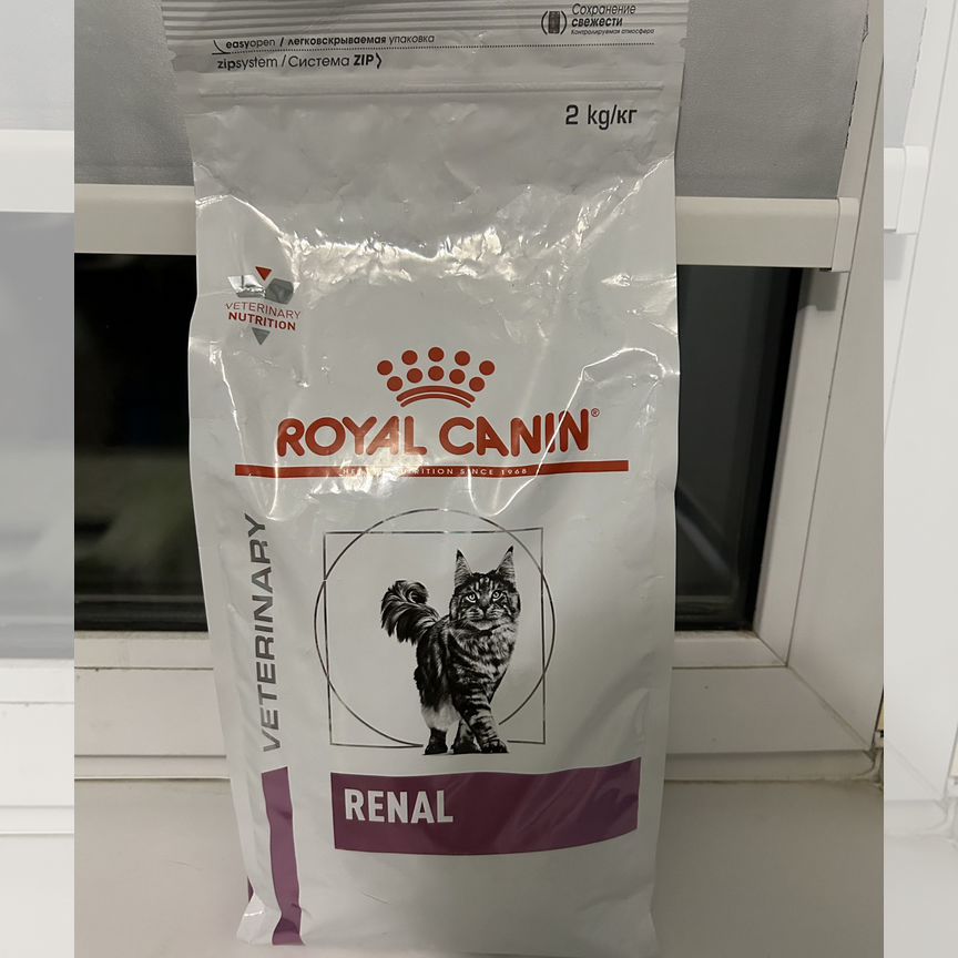 Корм для кошек royal canin renal 2кг