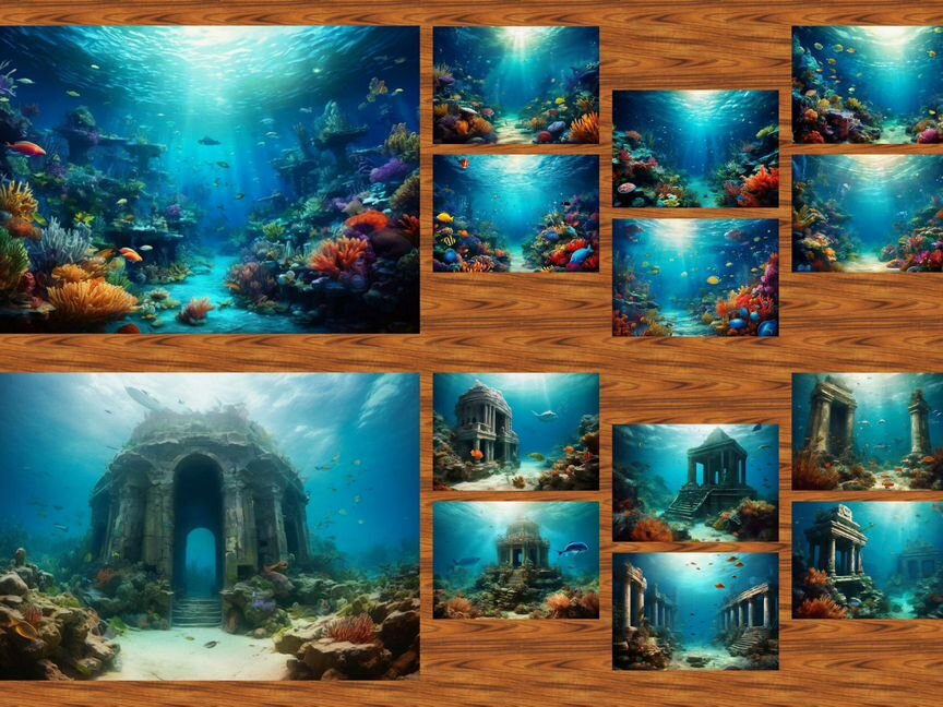 Фон для аквариума