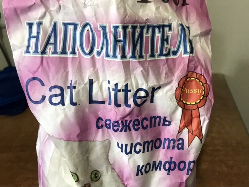 Наполнитель для кошачьего туалета