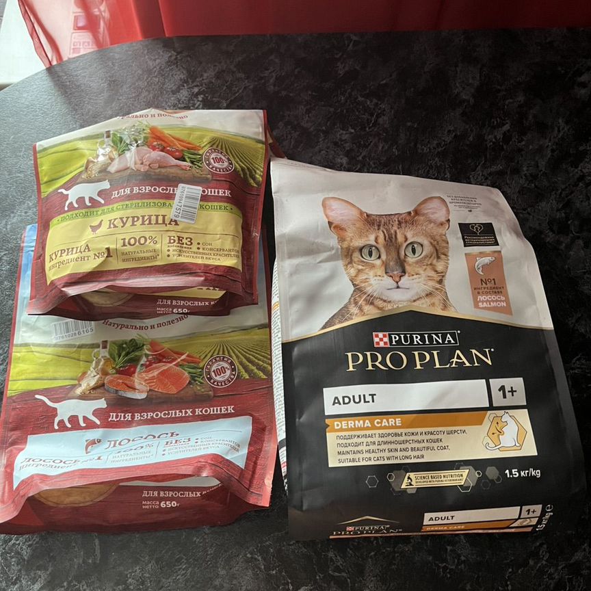 Сухой корм для кошек purina one, nature's table