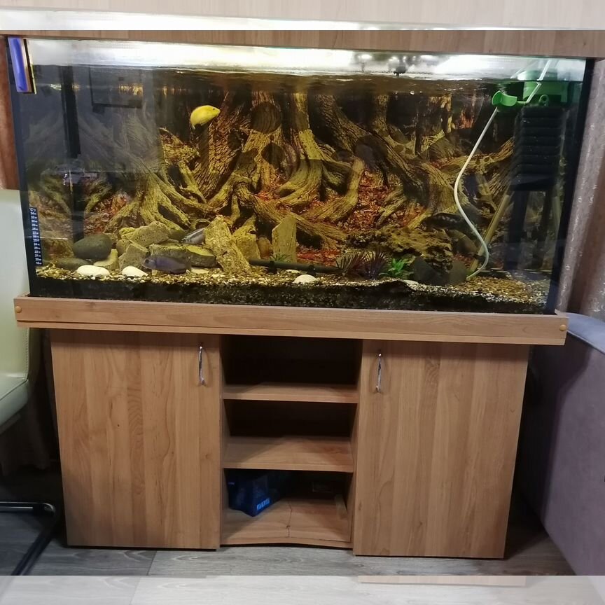 Аквариум с тумбой 300 литров