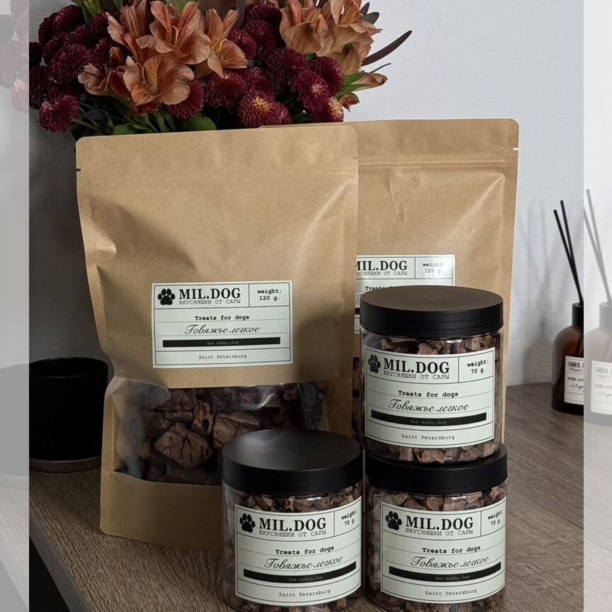 Вкусняшки для собак