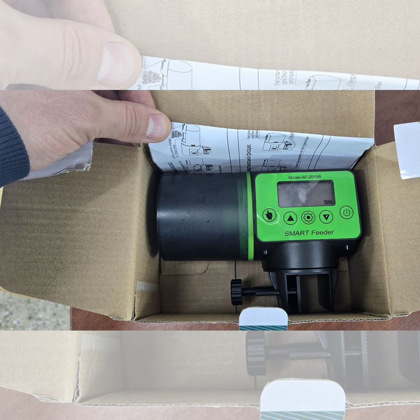 Умная автокормушка для рыб SMART Feeder AF-2019B