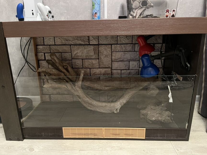 Террариум для рептилий б/у