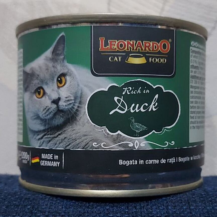 Влажный корм для кошек Leonardo