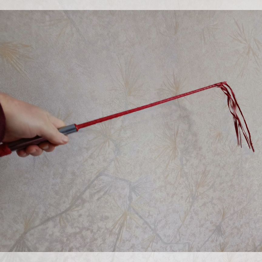 Плетка хлыст из кожи