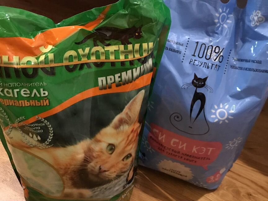 Наполнитель силикагелевый для кошек