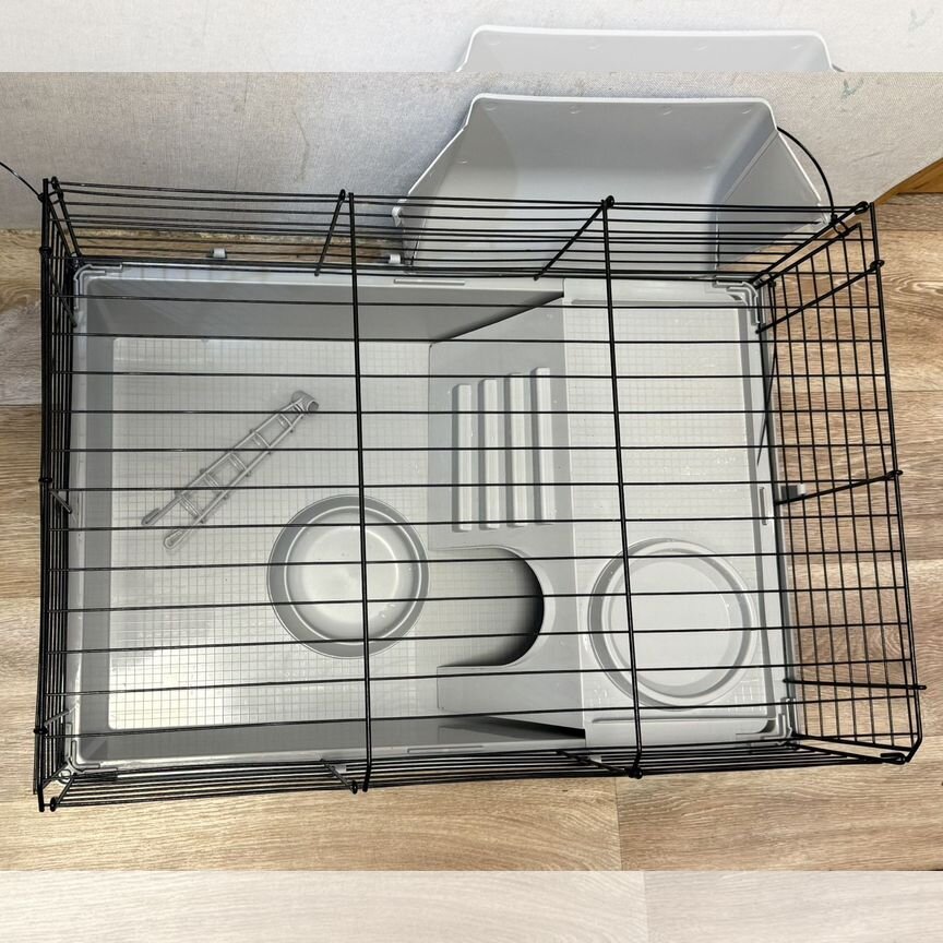 Клетка с морской свинкой