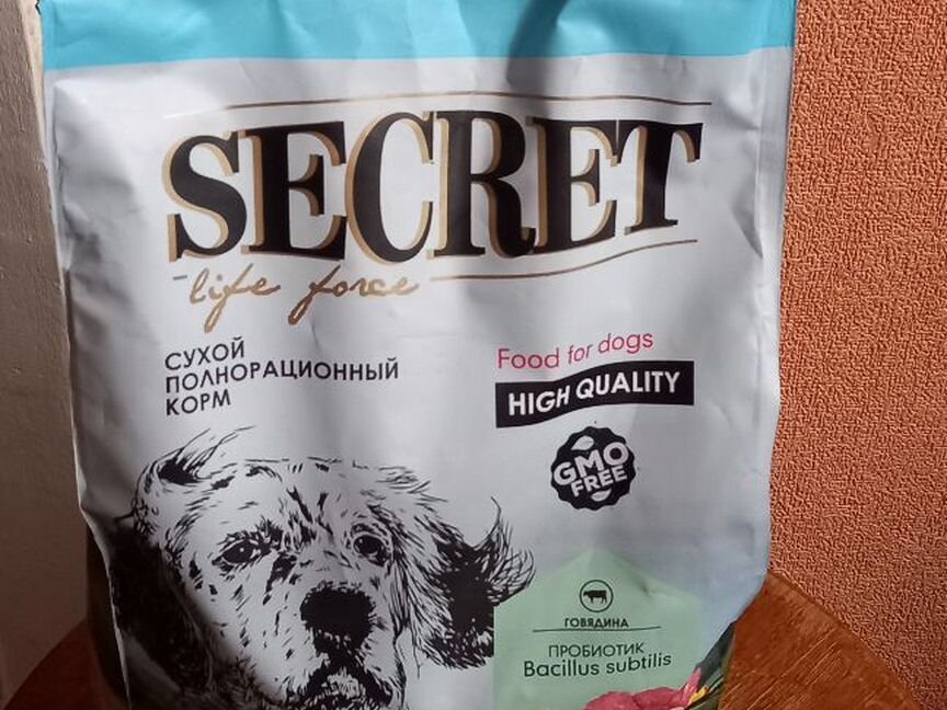 Сухой корм для собак