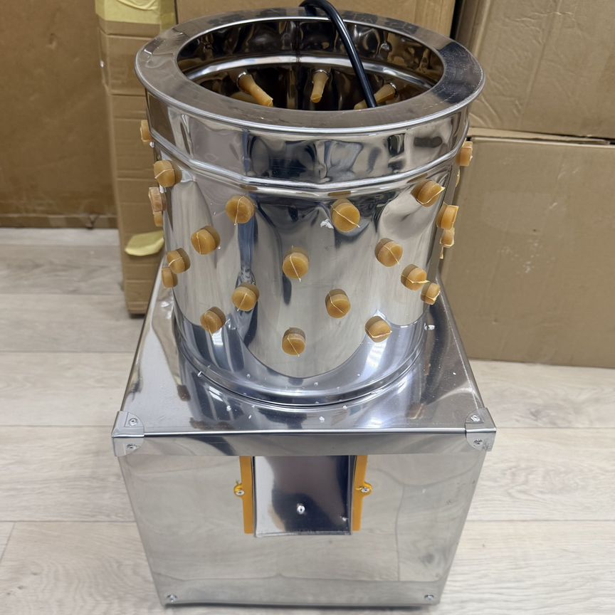 Перосъемная машина для кур, перепелов