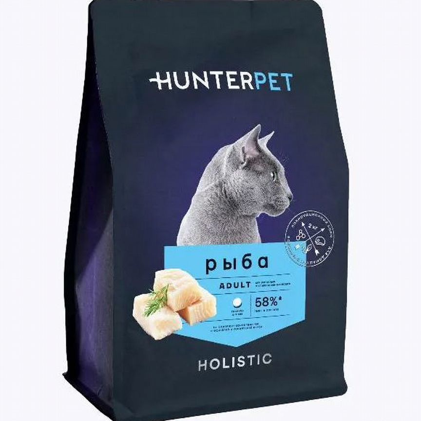 Сухой корм для кошек HunterPet 2 кг
