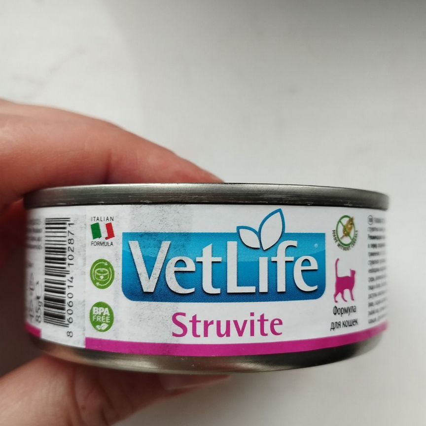 Корм для кошек VetLife struvite