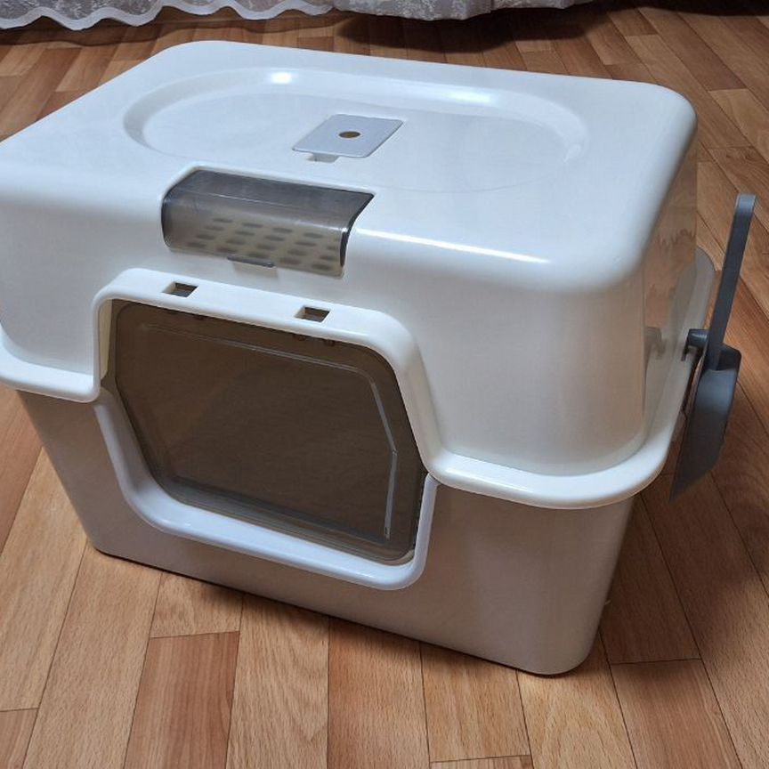 Закрытый лоток для кошек и собак