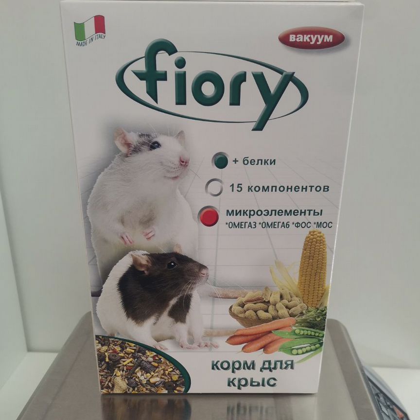 Fiory Ratty корм для крыс 850 г
