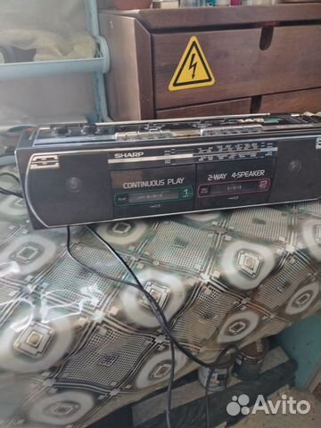Кассетный магнитофон sharp купить в Москве по низкой цене с доставкой | Электроника | Авито ...