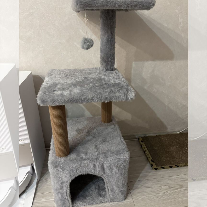 Когтеточка- домик для кошки