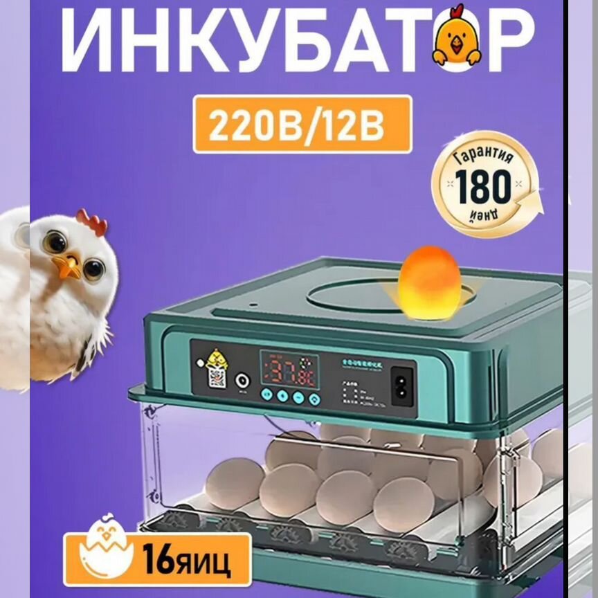 Инкубатор для яиц автоматический
