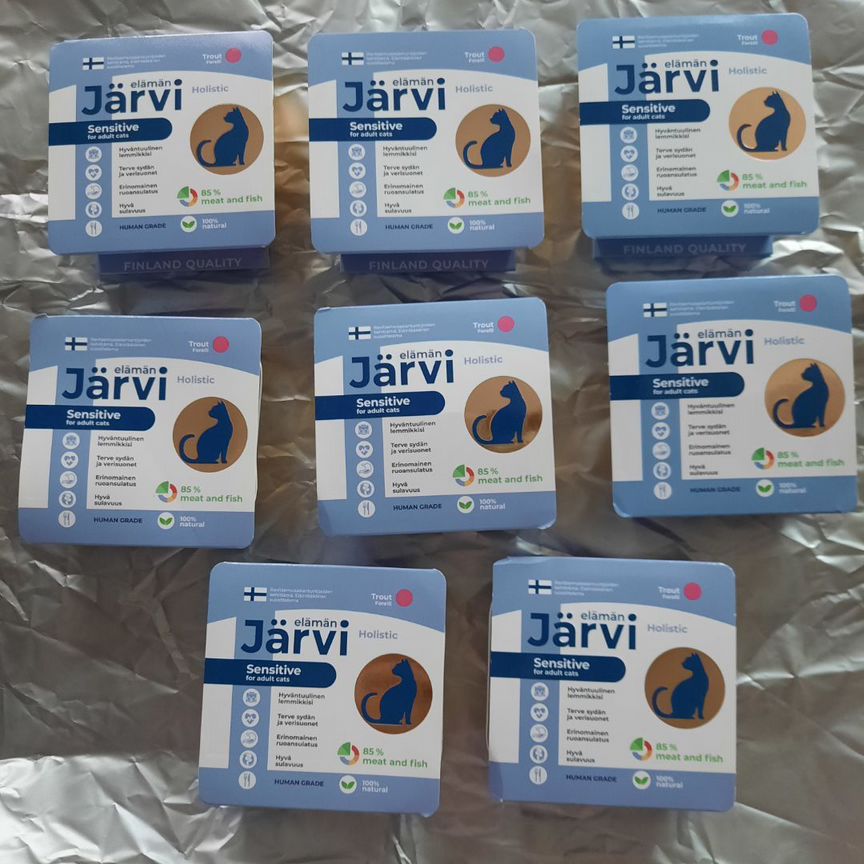 Паштет для кошек Jarvi чувст пищ форель