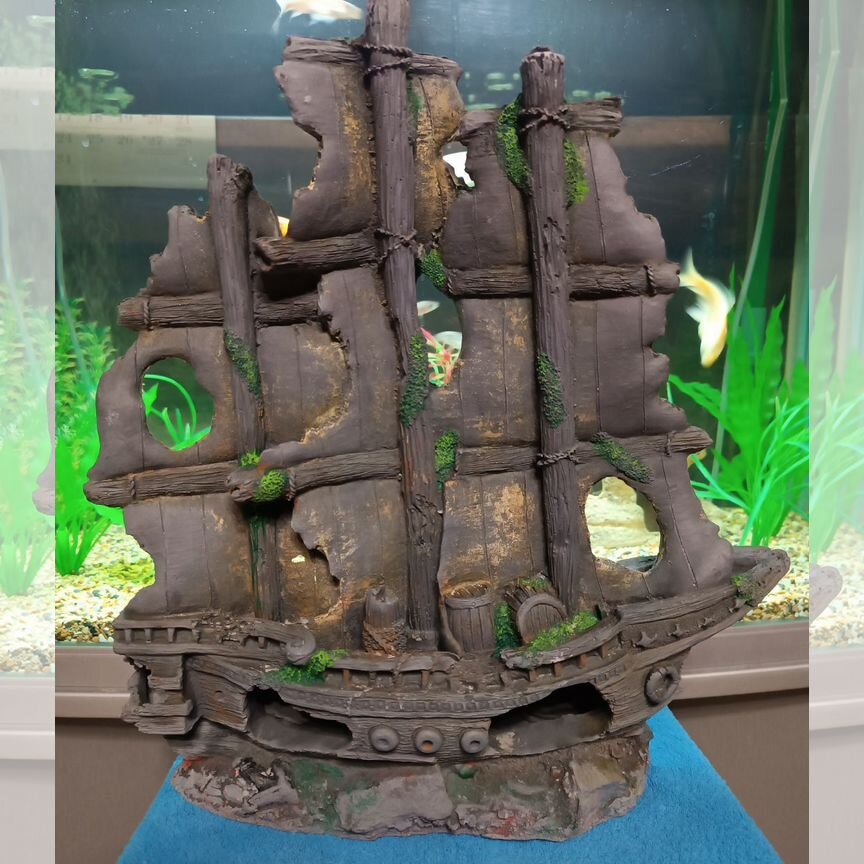 Грот для аквариума большой