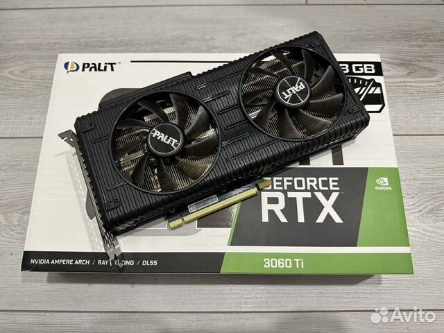 Palit RTX 3060TI Dual гарантия днс купить в Воронеже | Электроника | Авито