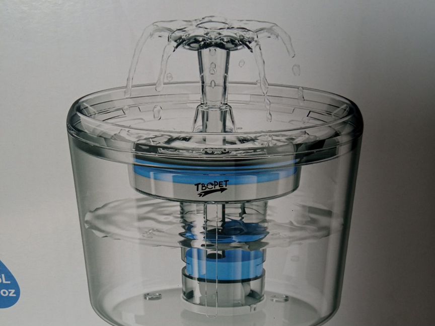 Автоматическая поилка-фонтанчик для котиков