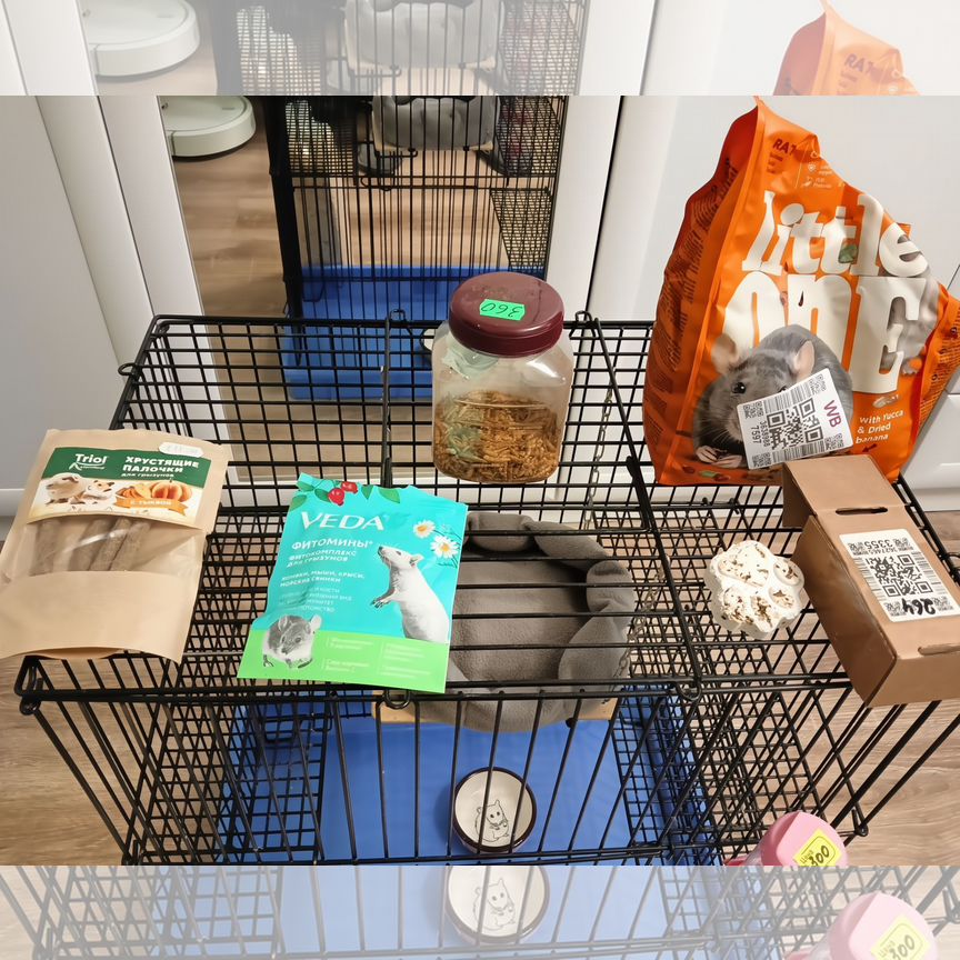 Клетка для грызунов бу