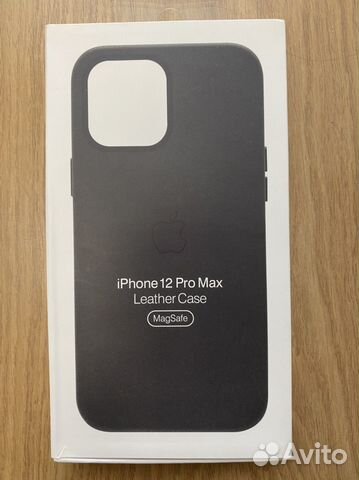 Чехол на iPhone 12 pro max кожаный оригинал новый купить в Москве ...