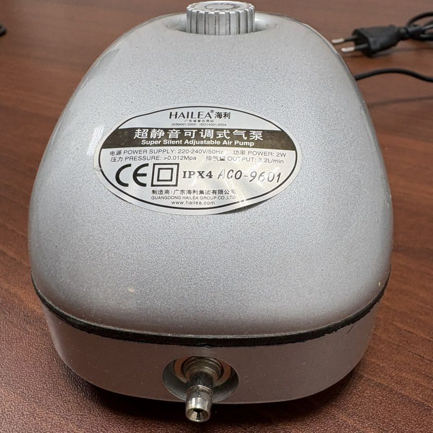 Компрессор для аквариума