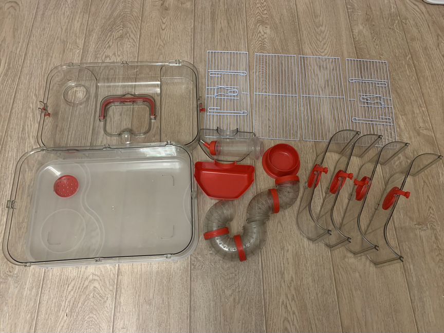 Клетка для грызунов zolux rody 3 DUO