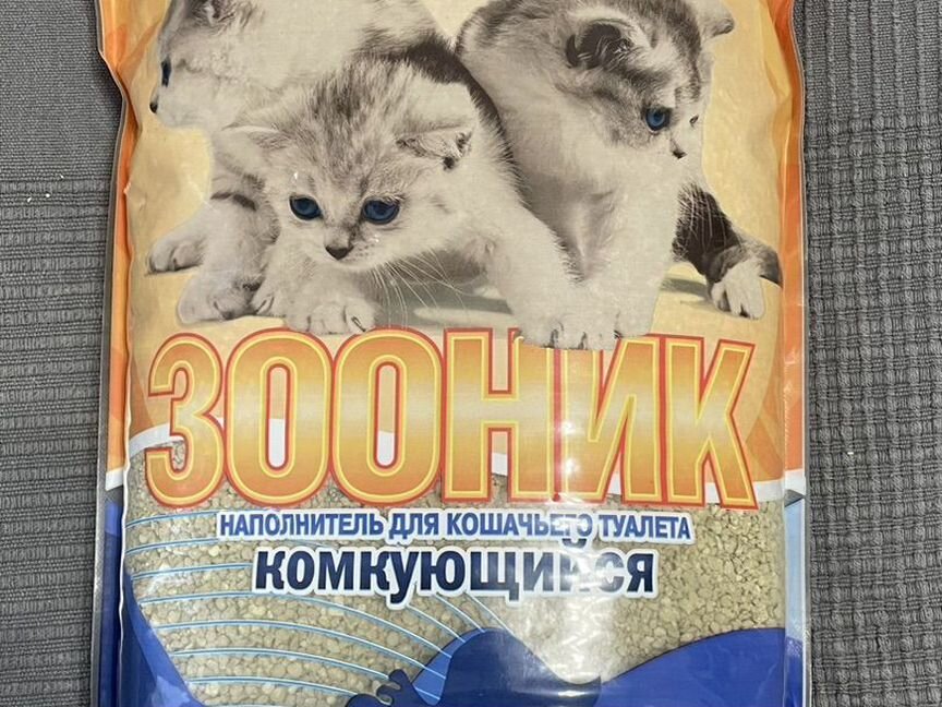 Наполнитель для кошачьего туалета Зооник