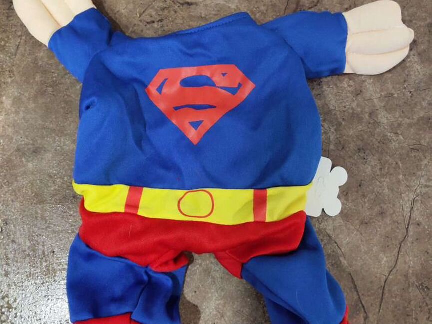 Костюмчик для маленькой собаки или кошки "Супергер