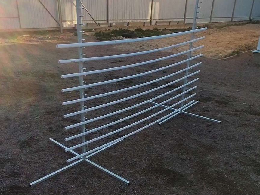 Барьер для собак 2м. переносной алюминиевый