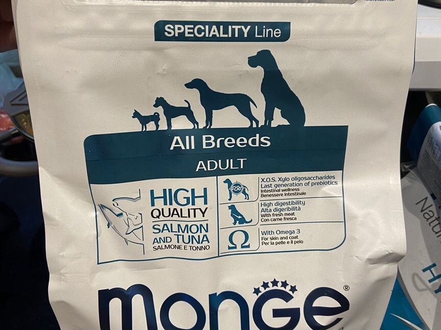 Корм Monge hypoallergenic для собак