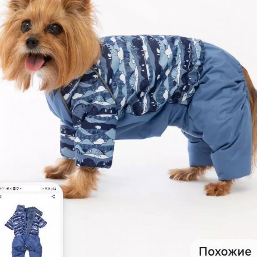 Зимний комбинезон для собаки