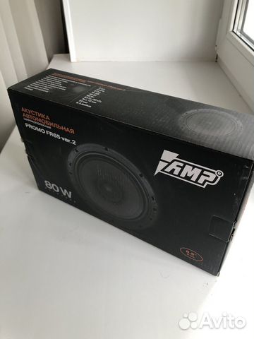 Акустический динамик AMP promo FR65 ver.2 купить в Тюмени | Авито