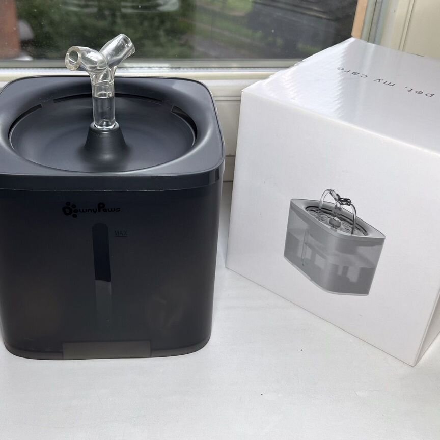 Фонтан поилка для кошек