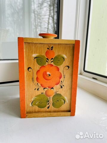 Солонка настенная деревянная СССР купить в Москве | Товары для дома и ...