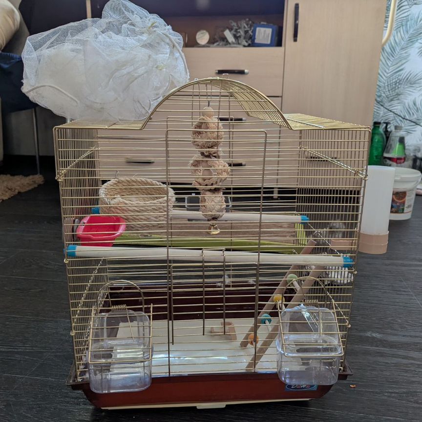 Клетка для волнистого попугая