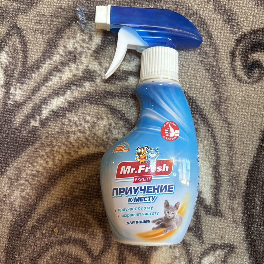Спрей приучение кота к горшку