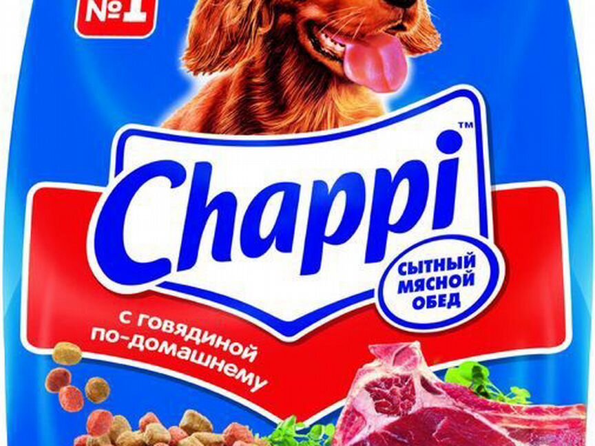Собачий корм сухой Chappi 15 кг