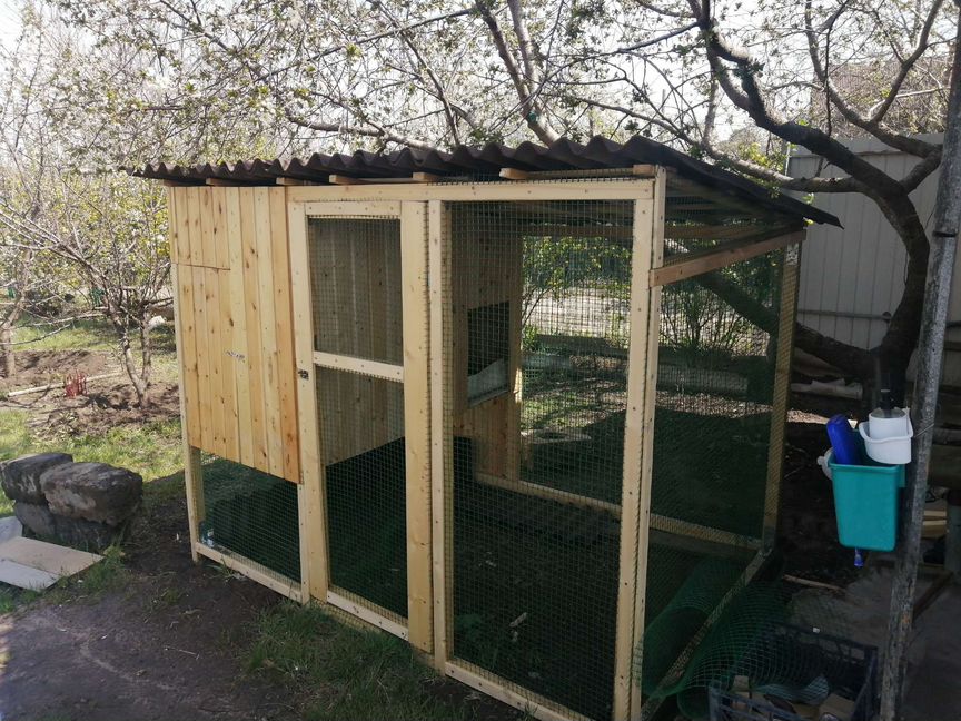 Курятник на 10 15 кур