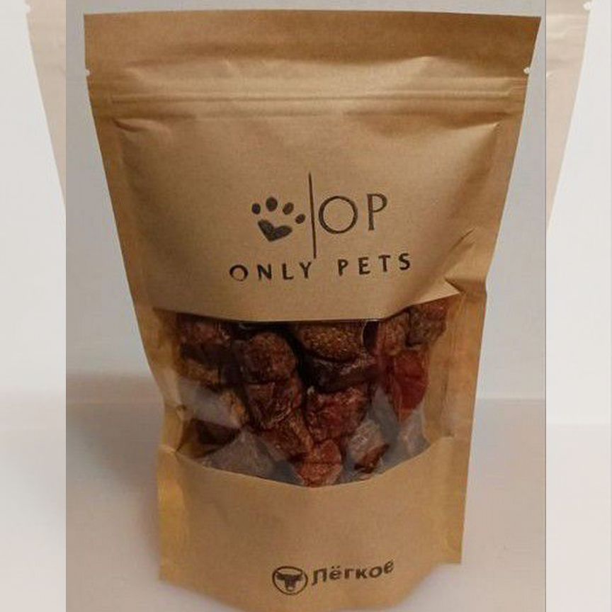 Говяжье лёгкое 100г. Лакомство
