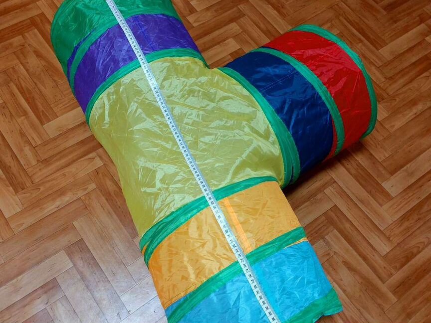 Игровой тоннель лабиринт для кошек и собак