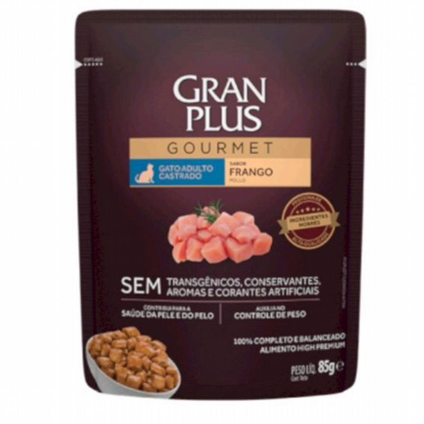 Влажный корм для кошек Gran plus gourmet