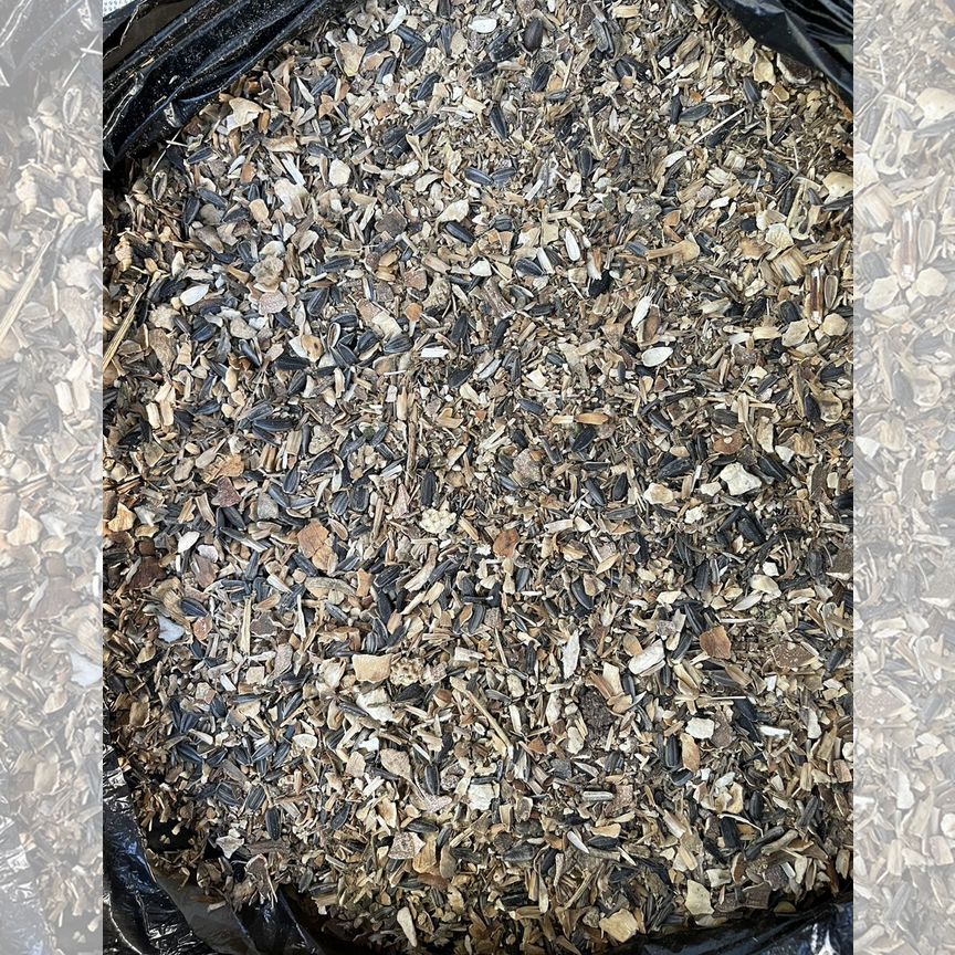 Отходы подсолнечника