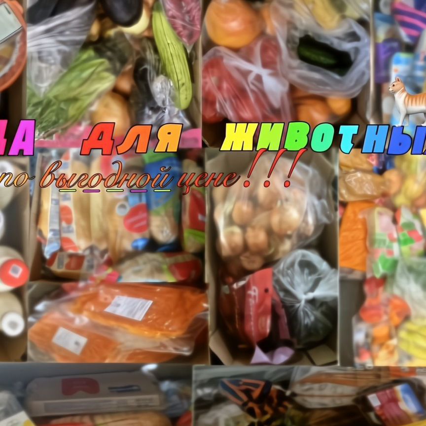 Еда для животных